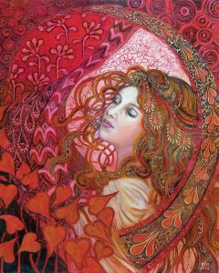 Red Spectral Serpent – flow with jo